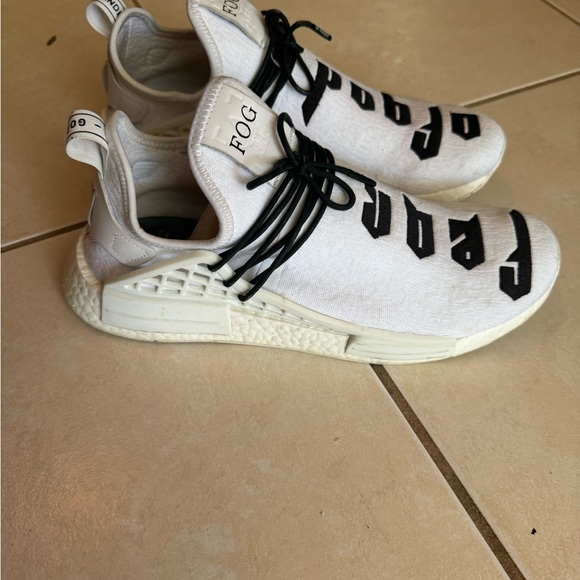 Fear of God | Shoes | Adidas Human Race Pharrell X Nmd Cream And Black ...